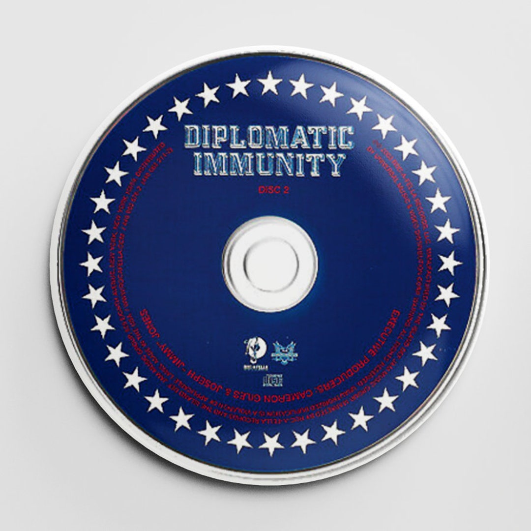 The Diplomats diplomatic Immunity Disc 2 Button Pin New York Hip Hop - Etsy