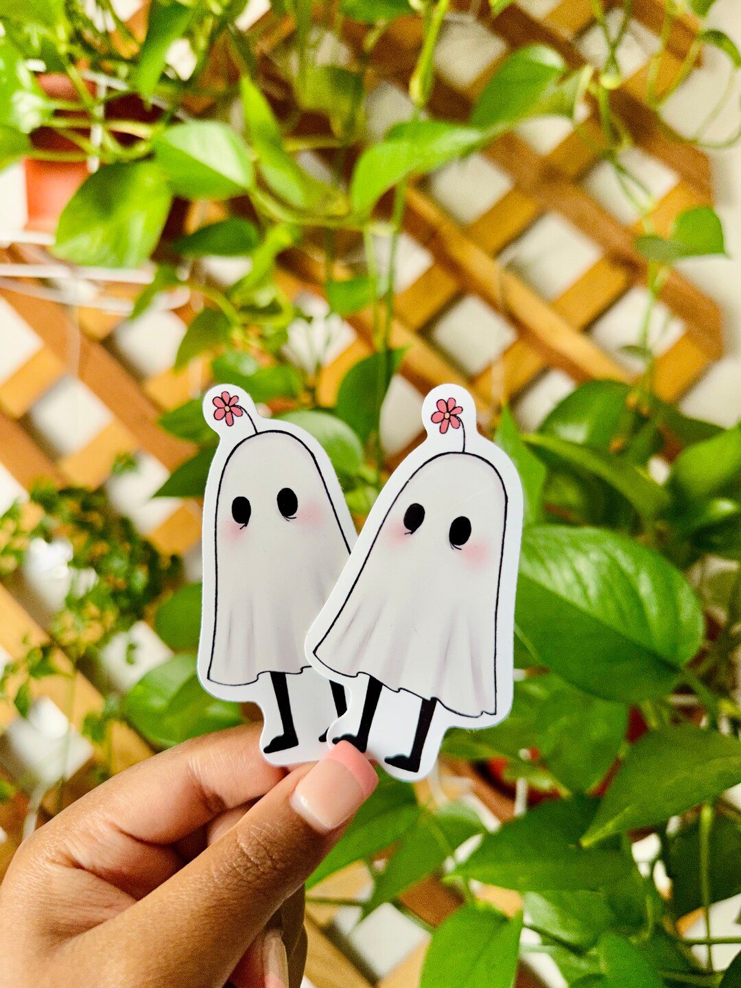 Cute Ghostie Sticker ~ Spooky ~ Halloween Sticker ~ Cute Ghost - Etsy