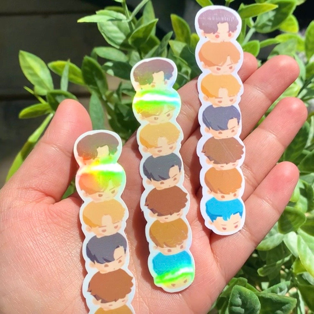BTS Island in the Seom Stacktan Holographic Sticker BTS Kpop Sticker ...