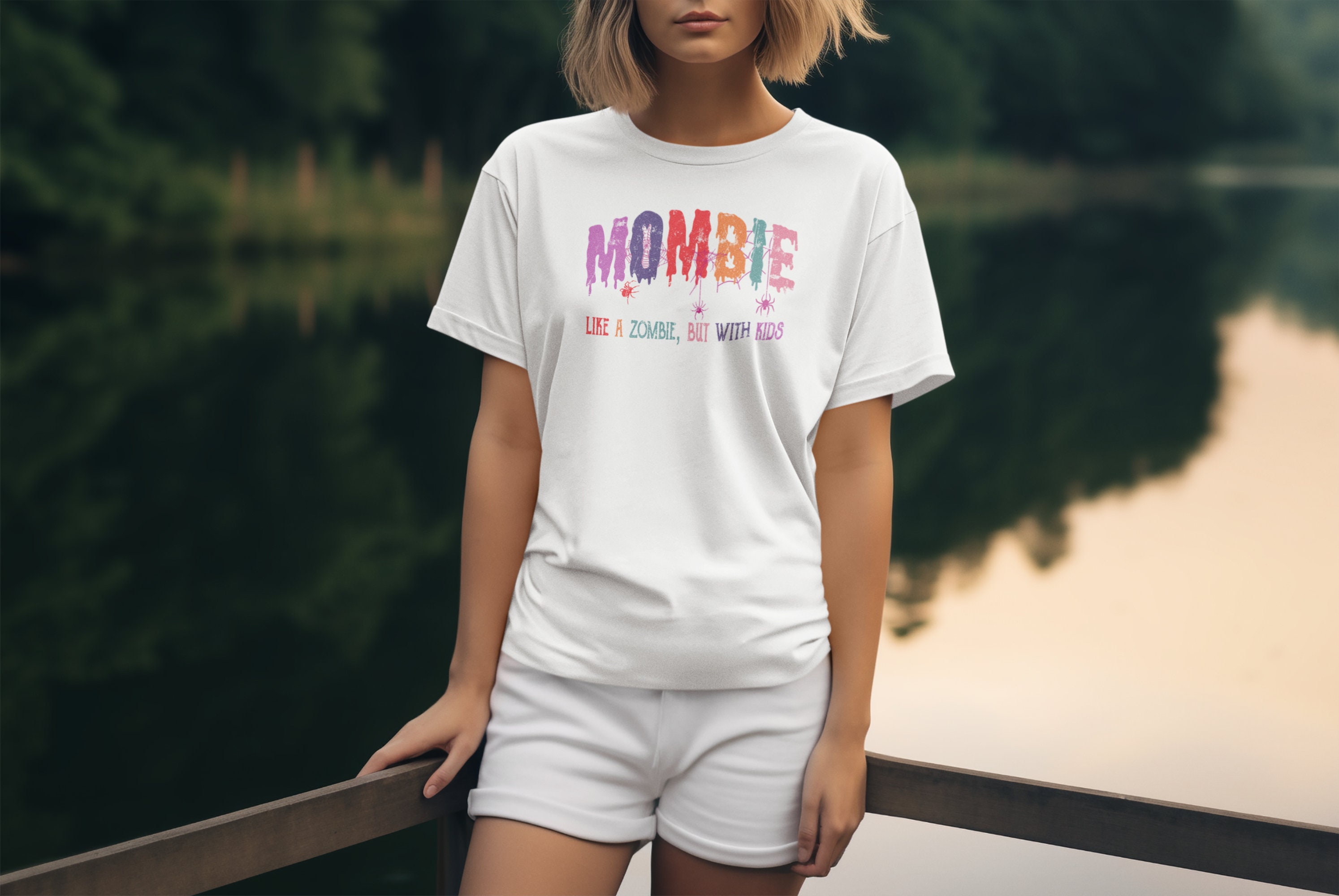 Mombie Like A Zombie but With Kids Tshirt | Mom Life Tshirt | Mombie ...