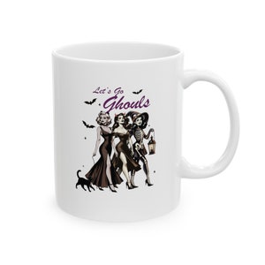 Lets Go Ghouls Mug Birthday Gift Christmas Gift Halloween Mug Women ...