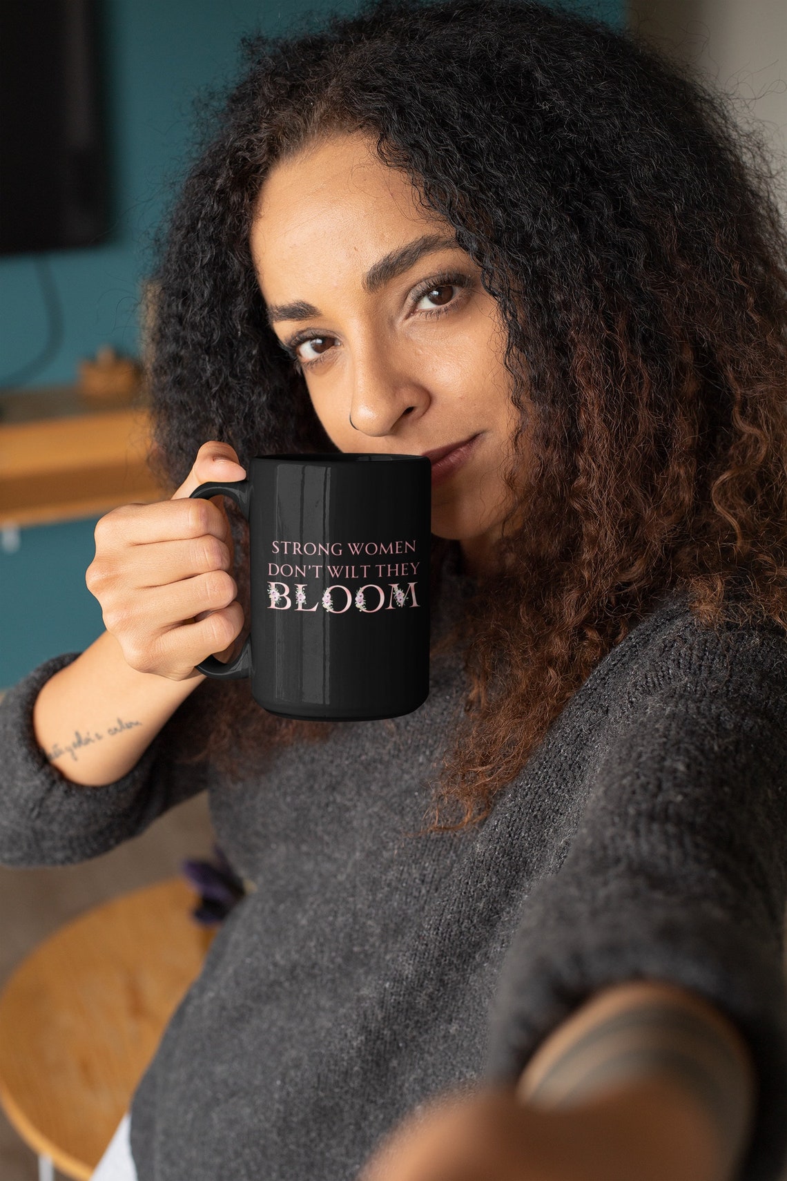 Strong Women Dont Wilt They Bloom | Grieving Gift | Divorce Gift ...