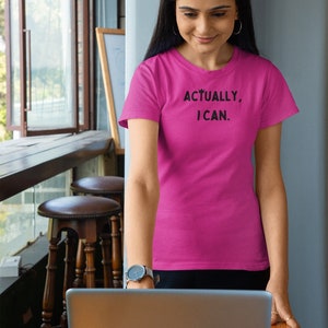 Actually I Can International Womens Day Tshirt Womens Rights Tee Unisex ...