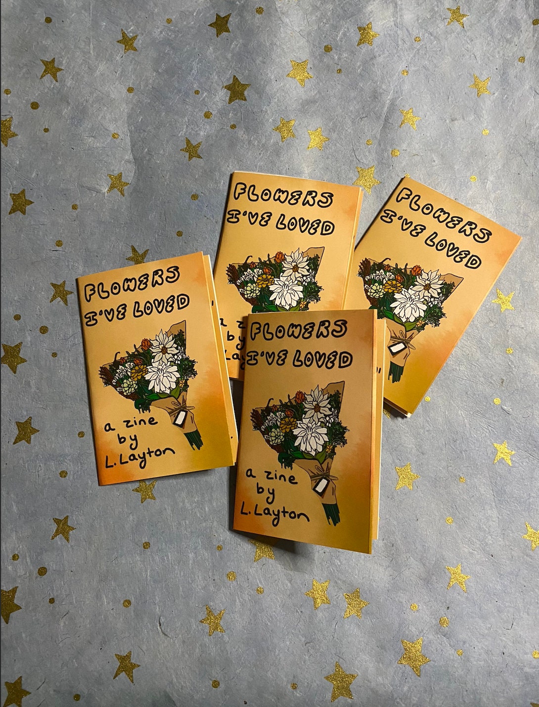 Flowers I've Loved | Zine | Flower Zine | Minizine | Perzine - Etsy