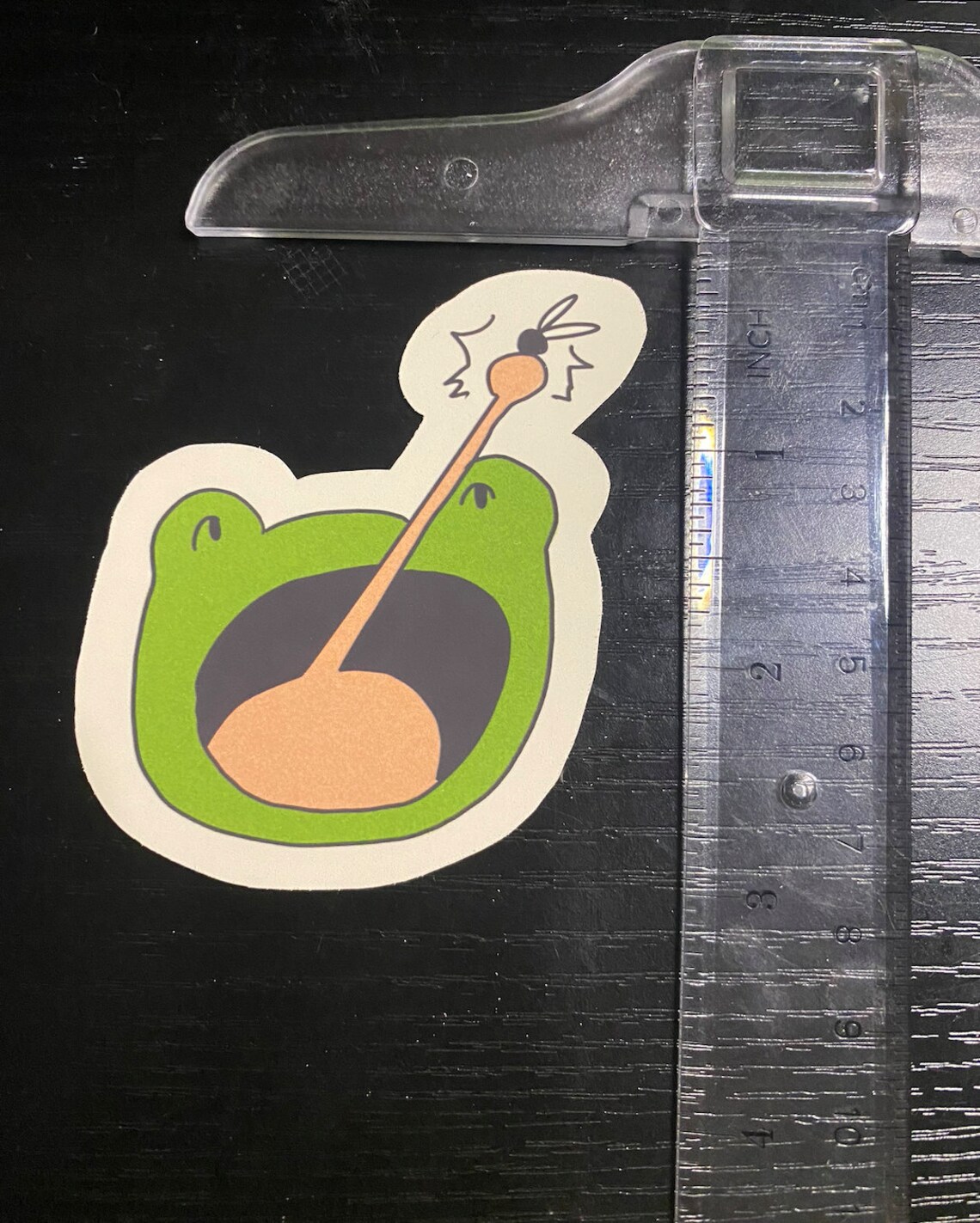 Frog Sticker Cute Frog Sticker Sticker Journal Sticker Laptop Sticker ...