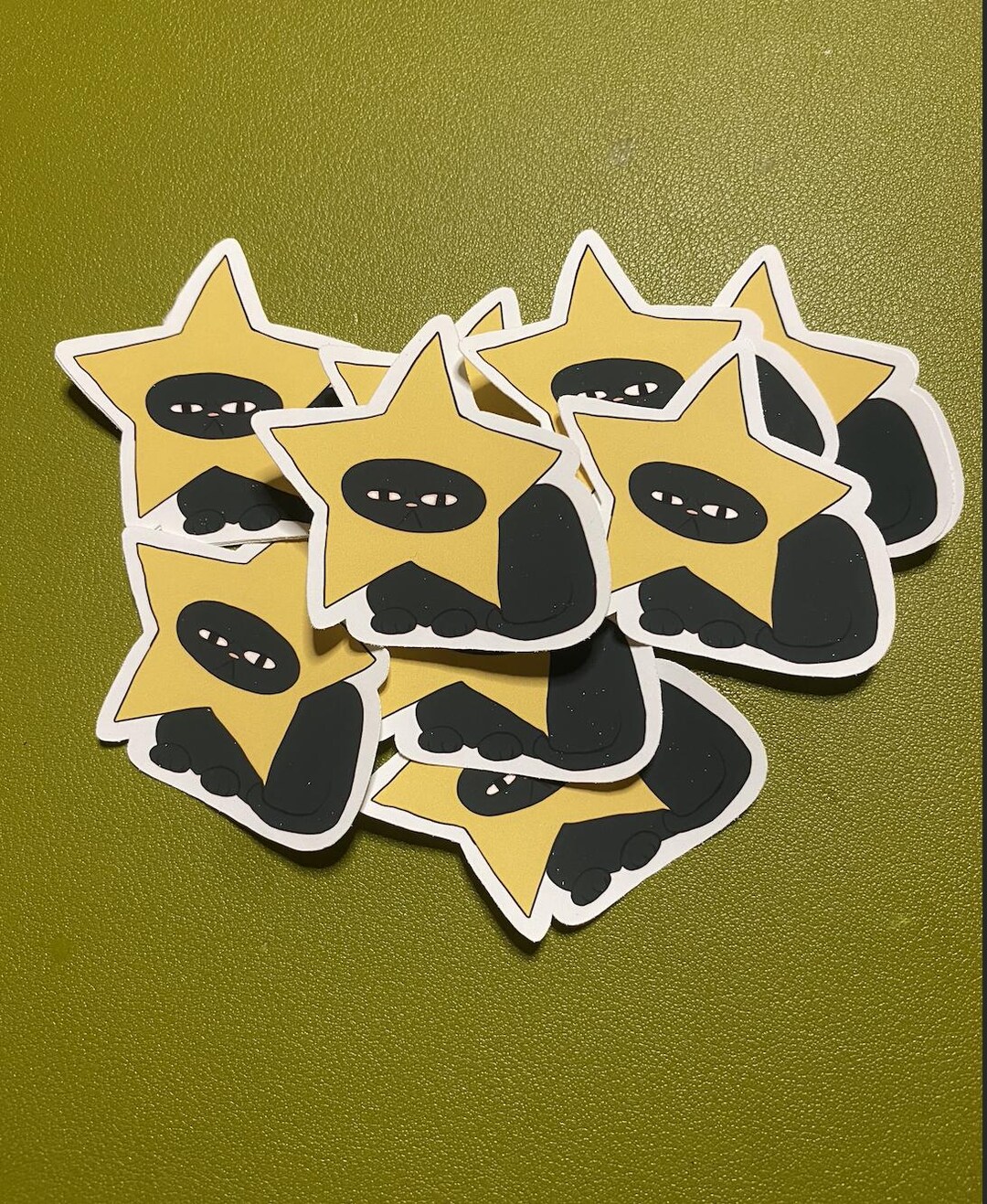 Star Cat Sticker Animal Sticker Cozy Aesthetic Winter Aesthetic Journal ...