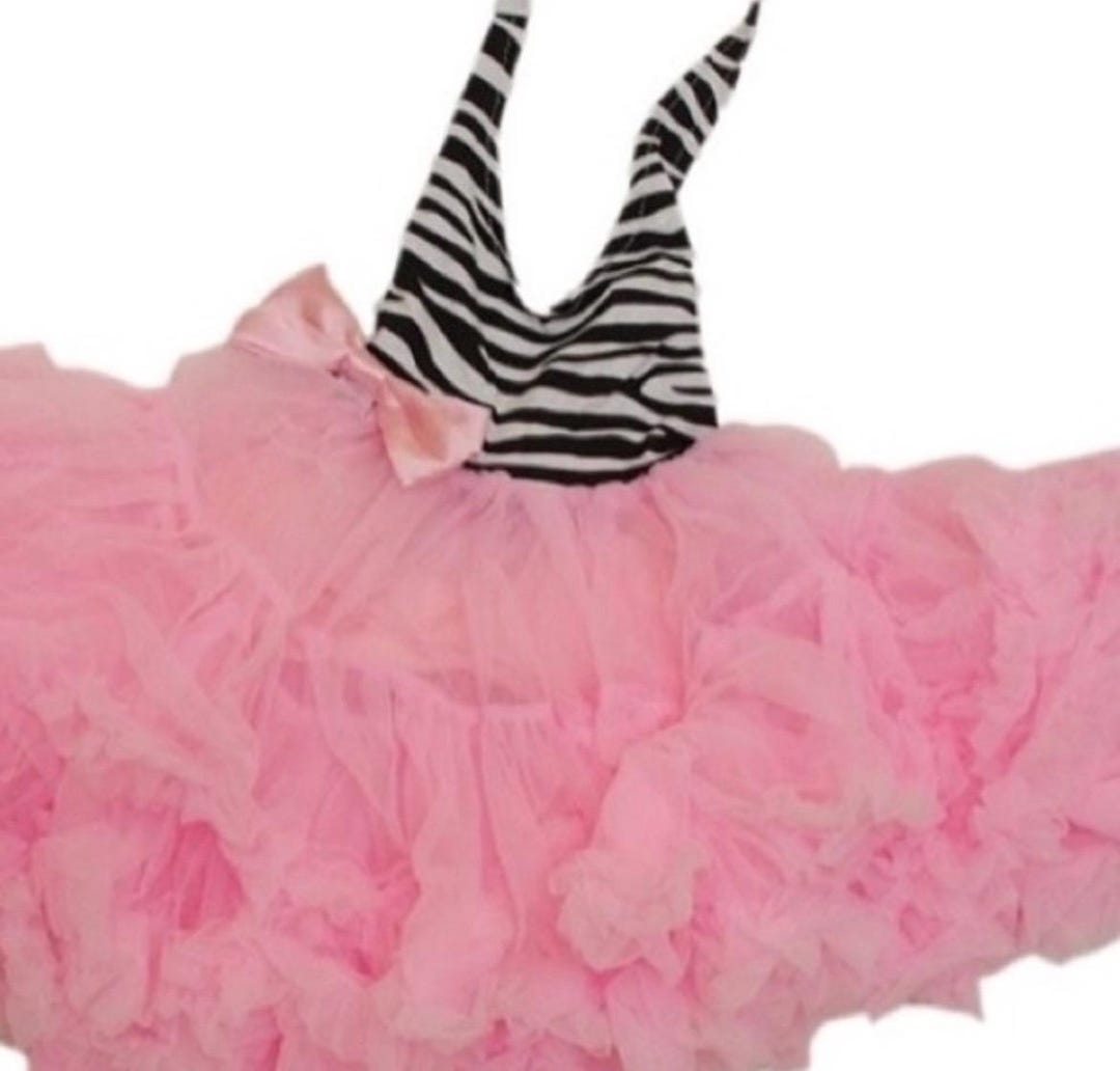 Zebra Print Tutu Dress - Etsy