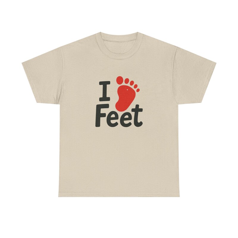 I Love Feet Tee - Etsy