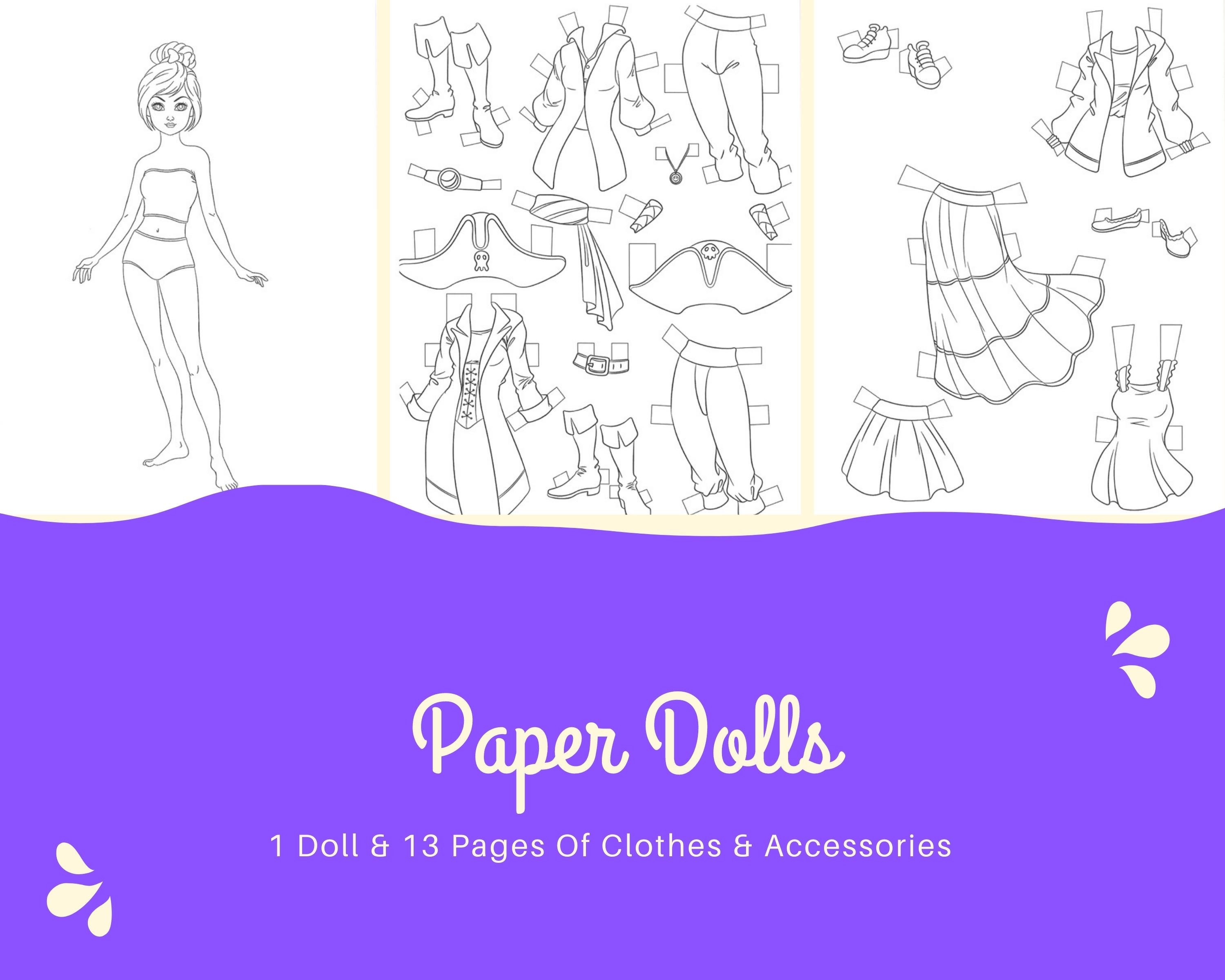 Marisole Monday Princess Paper Dolls