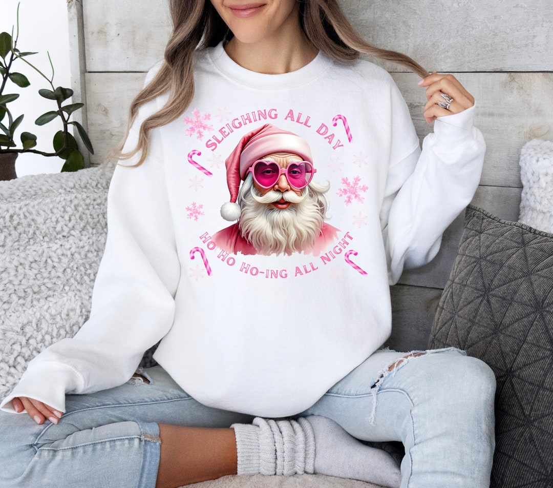 Sleigh by Day Santa PNG Sublimation Gay Pride Santa PNG Sexy Santa ...