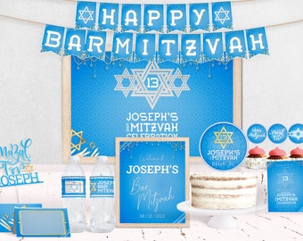 Bar Mitzvah Bags Bat Mitzvah Party Favor Jewish - Etsy