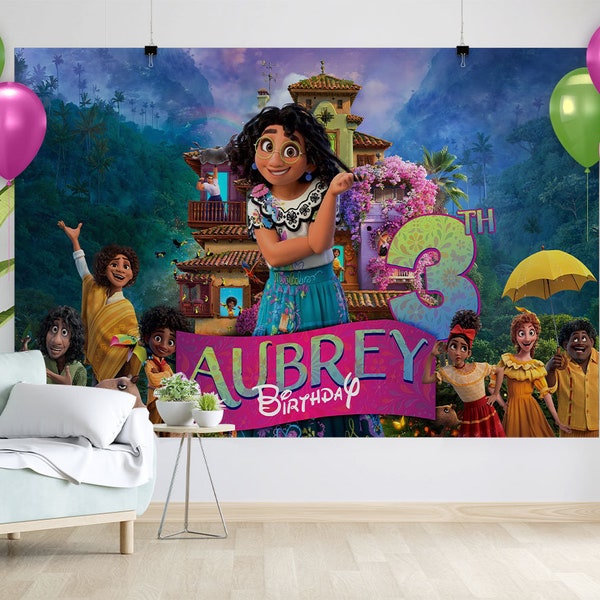 Encanto Backdrop - Etsy