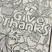 Thanksgiving Coloring Page! Friendsgiving Coloring, Placemat Coloring ...