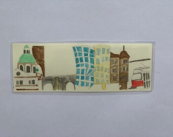 Prague Bookmark - Etsy
