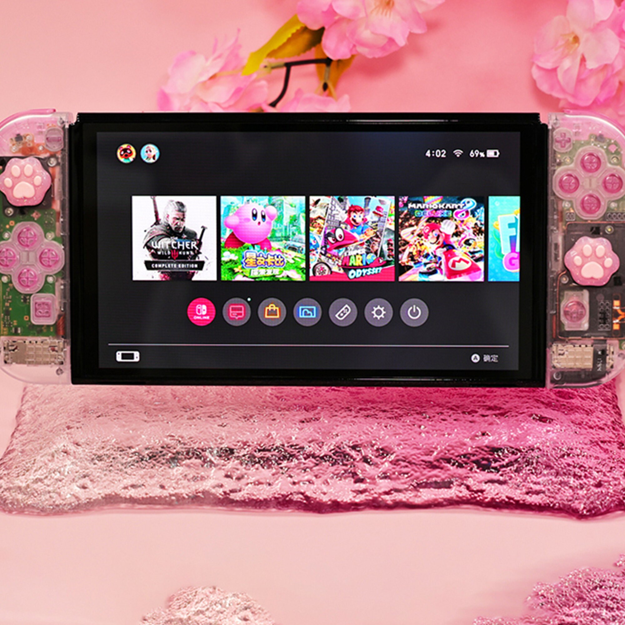 Switch Handle Original Transparent Shell Original Handle - Etsy