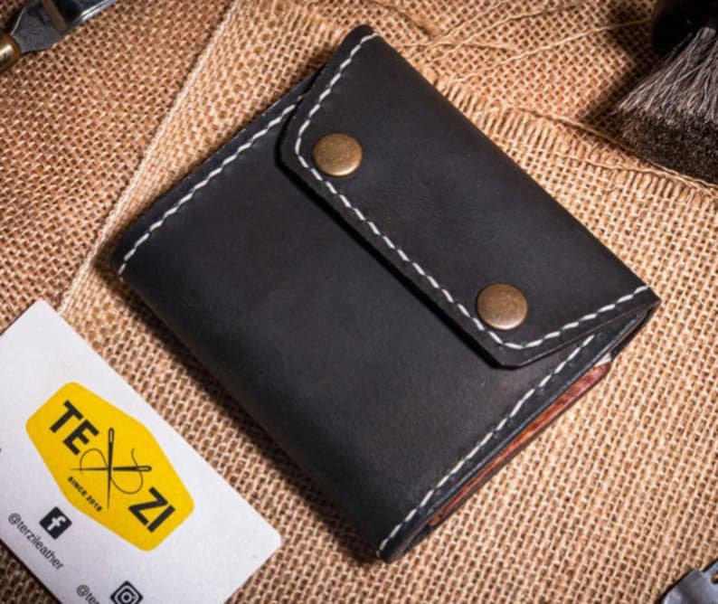 Handmade Wallet for Men, Premium Leather Bifold Wallets for Men ...