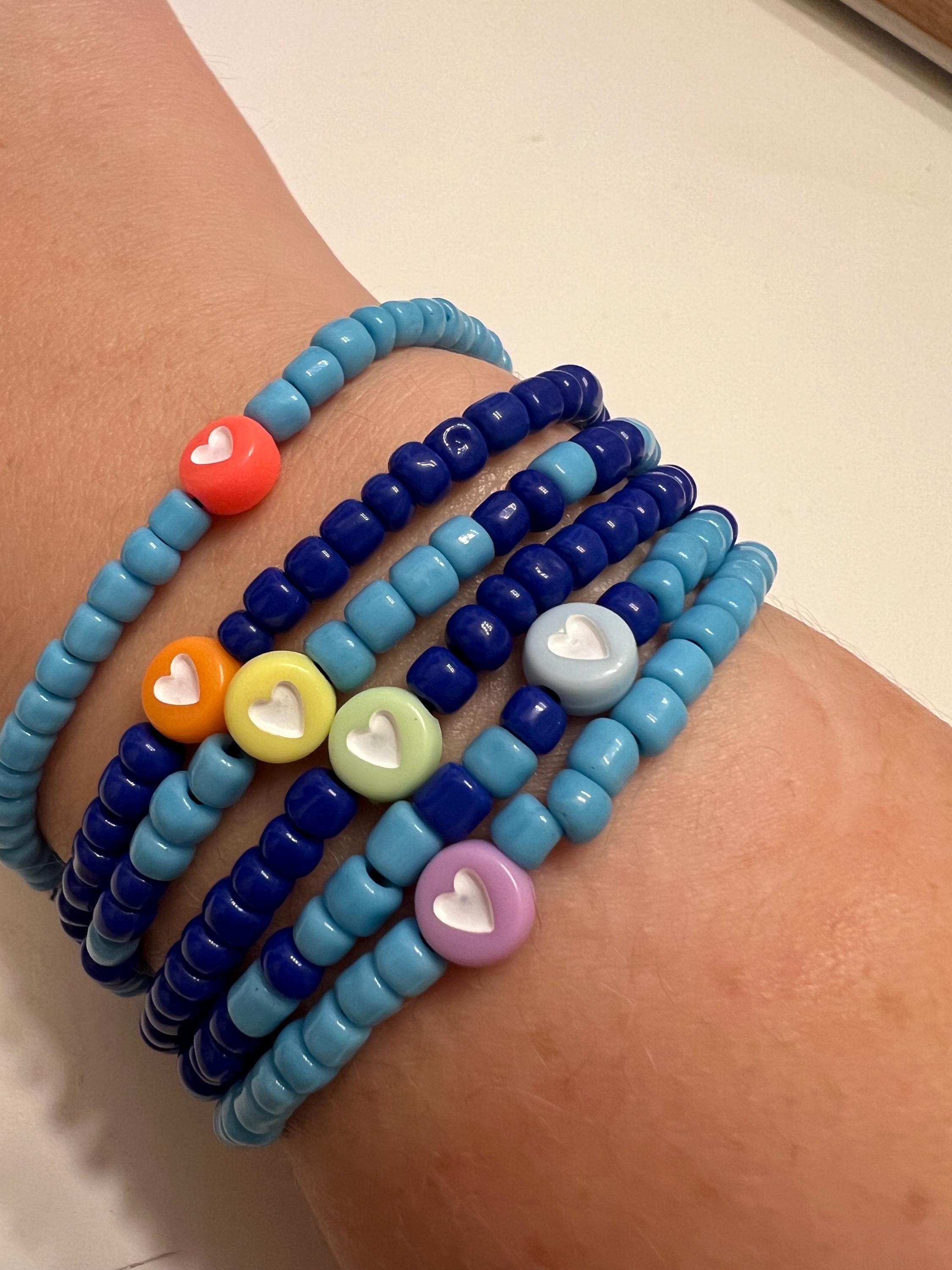 Blue Friendship Bracelet - Solidarity to All Humans - Etsy