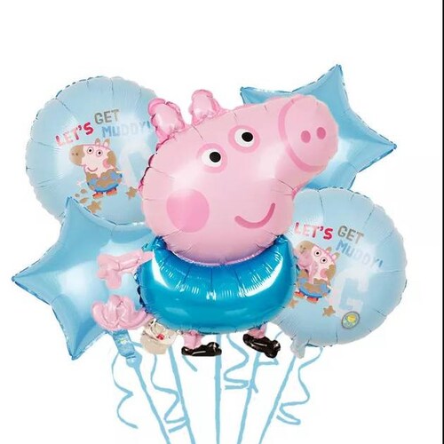 George Cake Topper Peppa Pig and George Cake Topper George - Etsy Canada