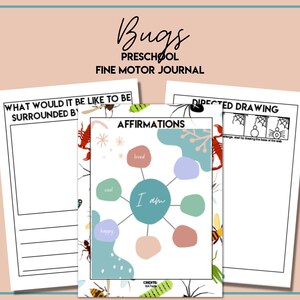 Bugs & Insects Preschool Printable | Preschool Activity Unit | Digital ...