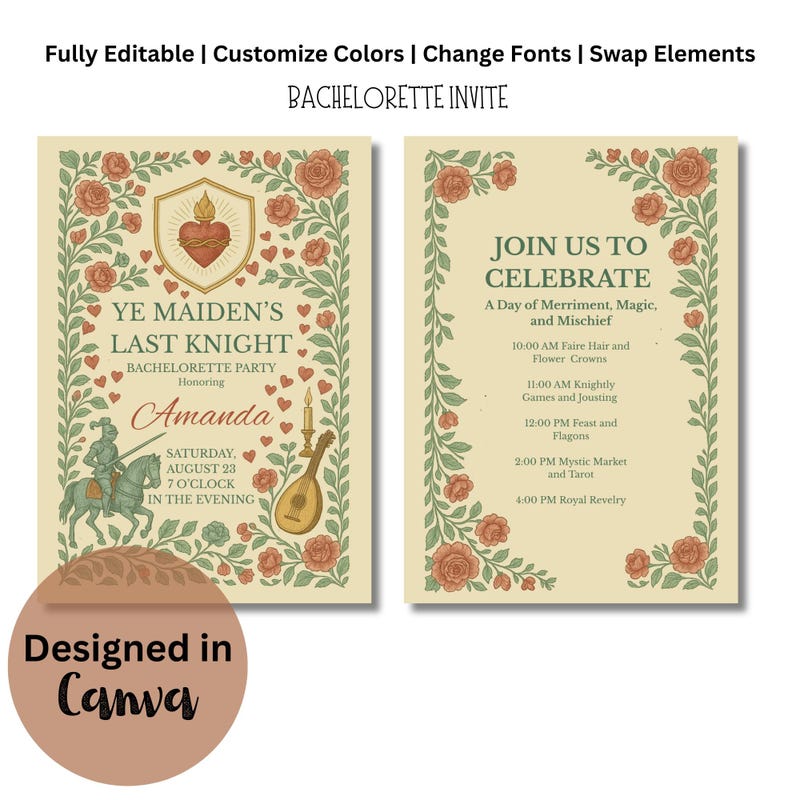 Renaissance Bachelorette - Etsy