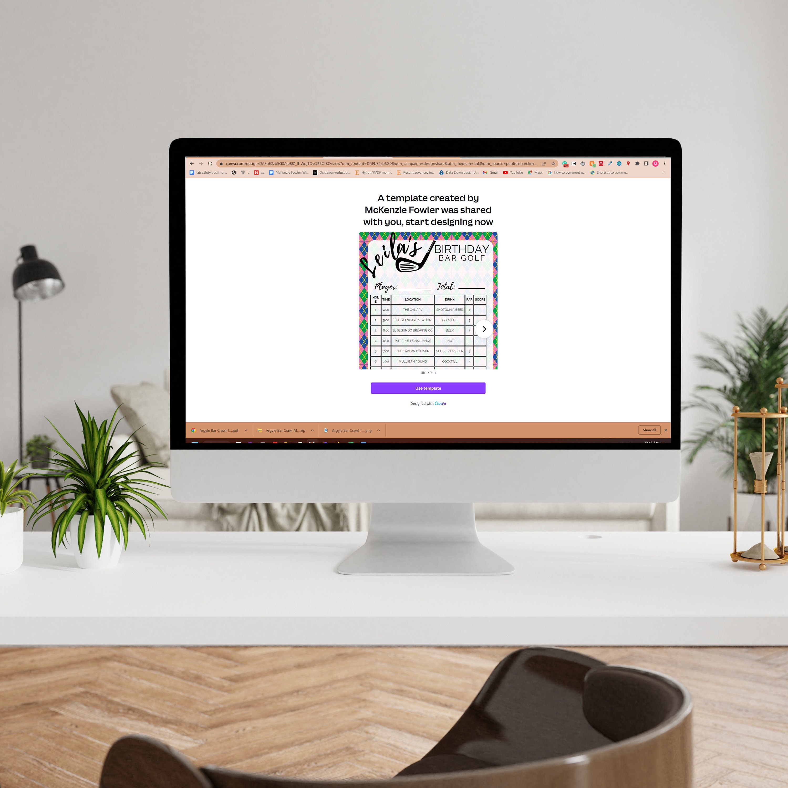 Custom Bar Golf Pub Crawl Birthday Invitation & Scorecard - Etsy