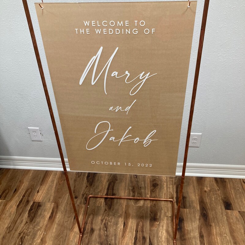 Wedding Sign Stand - Etsy