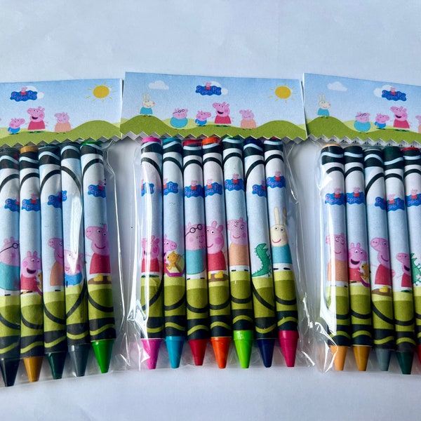 Peppa Pig Party Favors - Etsy