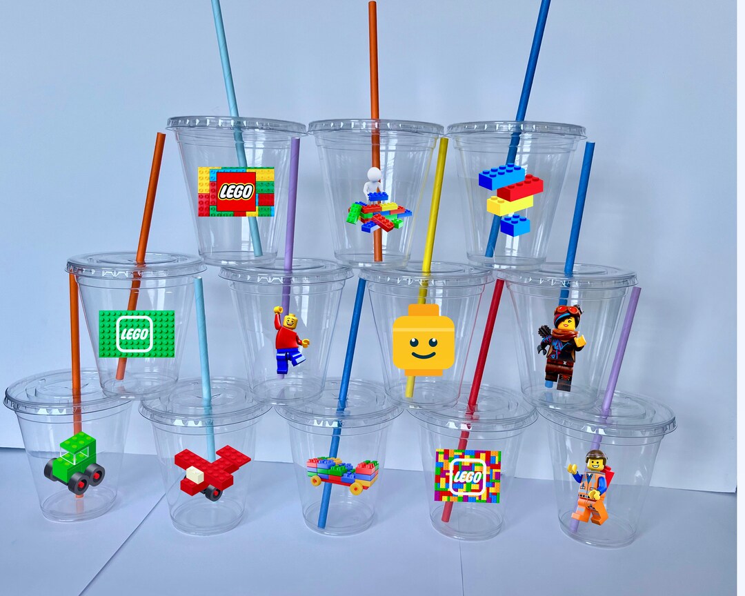 Lego Disposable Cups, Party Favor, Birthday Favor - Etsy