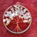 The Double Rose Tree of Life Pendant With Rose Quartz and Rose Gold or ...