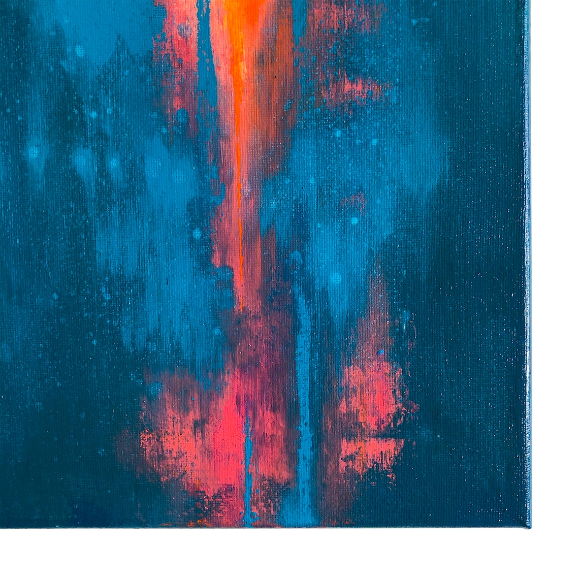Small Canvas Abstract Painting, Original Modern Abstract Wall Art for ...