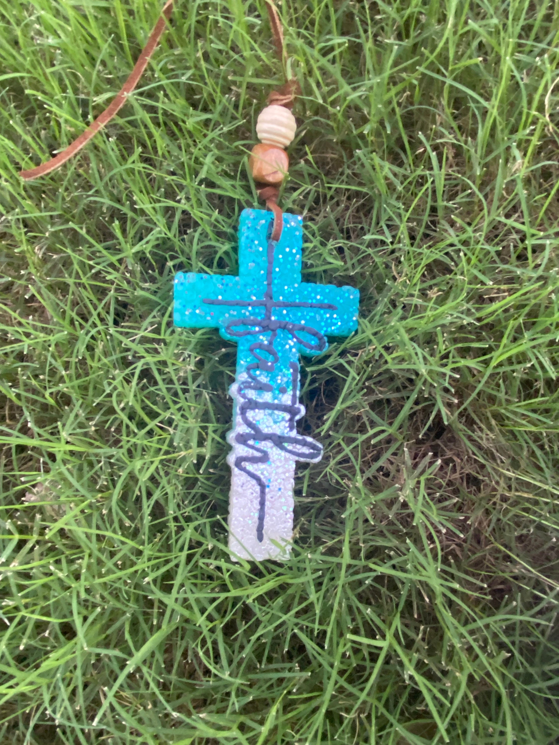 Faith Cross Freshie - Etsy