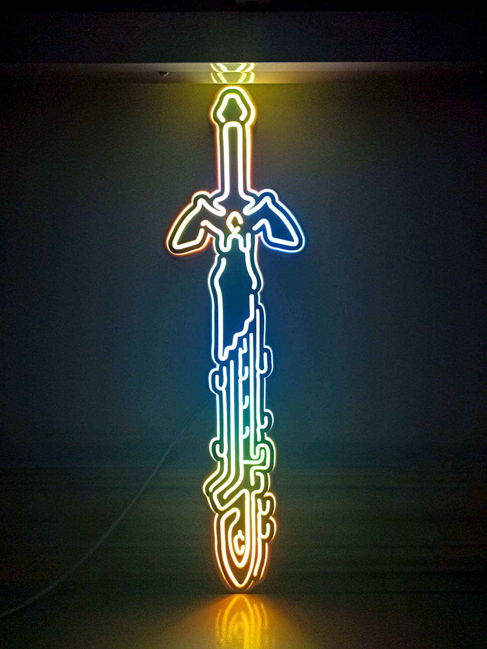Legend of Zelda Master Sword LED Light, Master Sword Decoration, Master ...