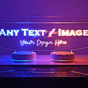 Custom LED Logo Sign, Personalized Led Night Light, LED Desk Lamp ...