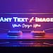 Custom LED Logo Sign, Personalized Led Night Light, LED Desk Lamp ...