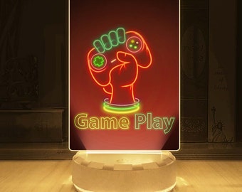 Video Games Lamp - Etsy