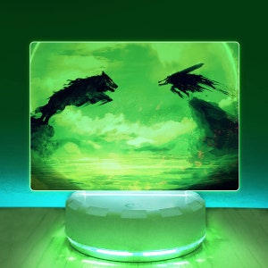 Anime Berserk Guts Wolf LED Desk Lamp Room Decor Brightness - Etsy