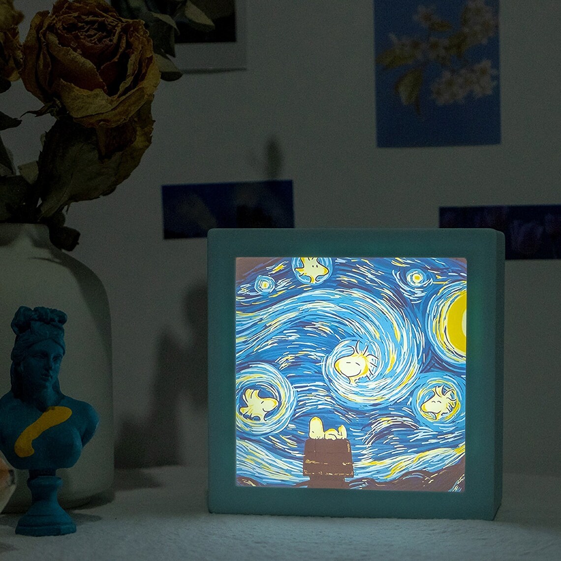 10 X 10cm Custom Light Box Personalized Night Light Custom - Etsy