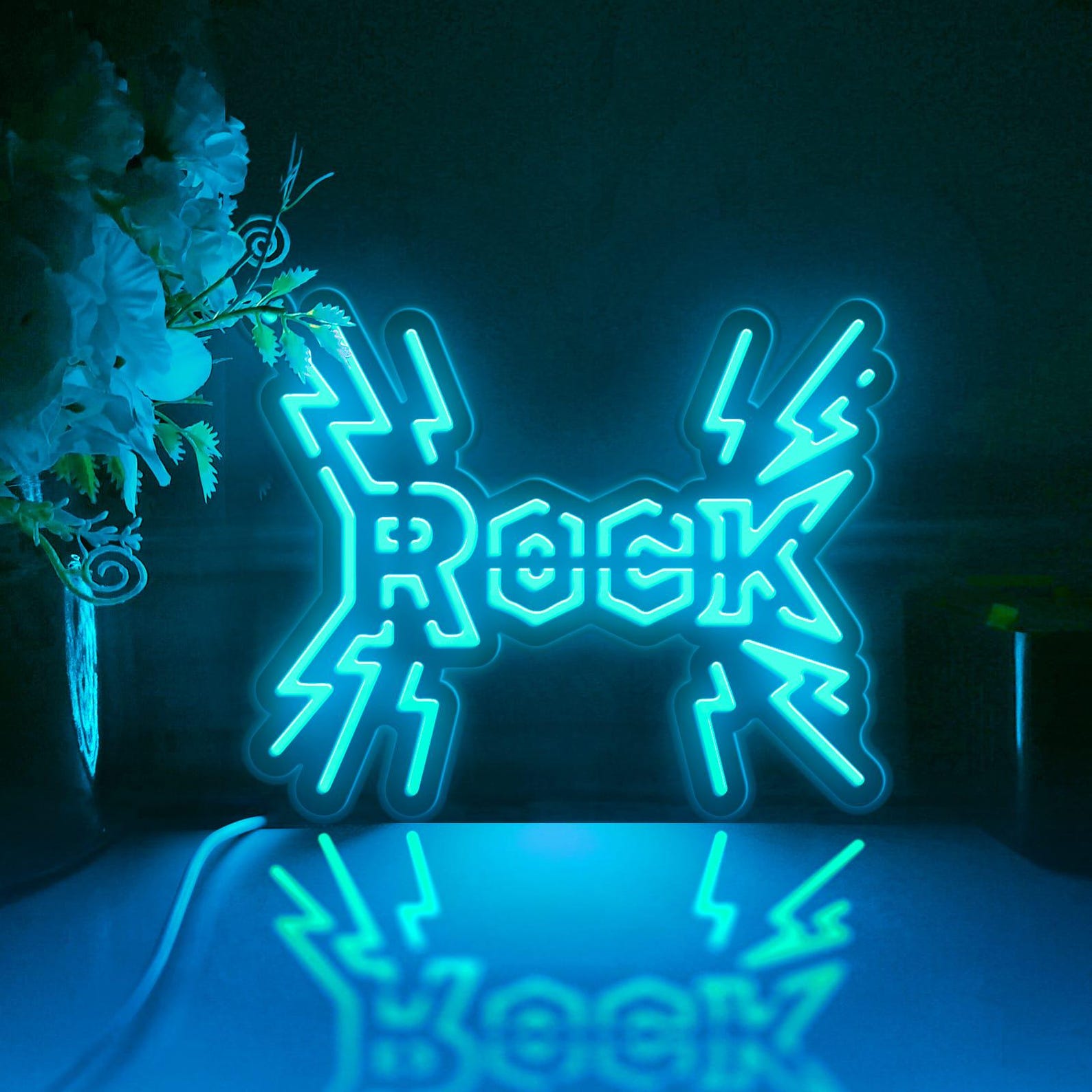 Rock Band Led Light Box, Music Wall Art Decor, Personalized Light Sign ...