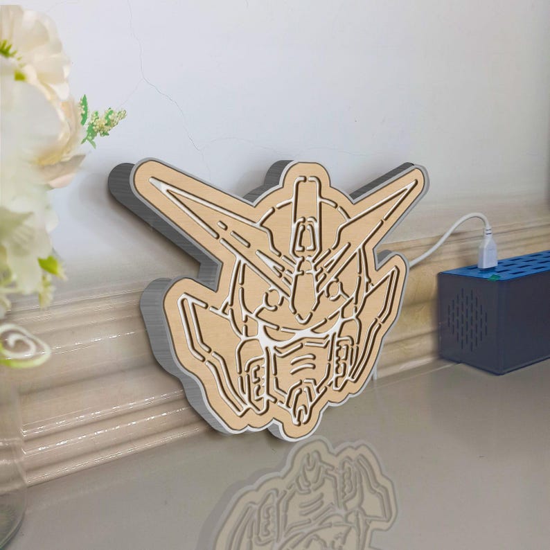 Optimus Prime Led Light Box, Autobot Wall Art Decor, Light Sign ...