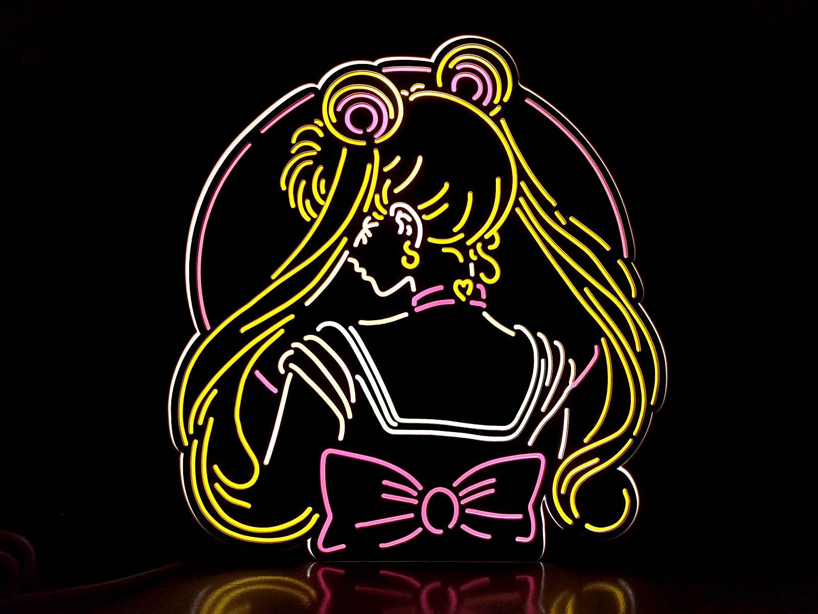 Sailor Moon Led Light, Anime Sailor Moon Led Sign, Anime Led Neon Light ...
