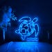 Turtle Led Light Box, Tortoise Wall Art Decor, Light Sign, Desktop ...