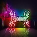 Rock Band Led Light Box, Music Wall Art Decor, Personalized Light Sign ...