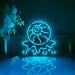 Evil Eye Led Light Box, Eyeball Wall Art Decor, Personalized Light Sign ...