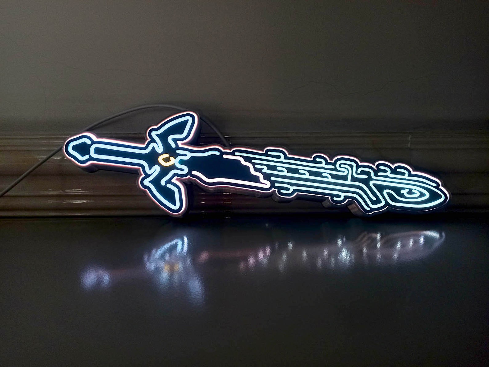 Legend of Zelda Master Sword LED Light, Master Sword Decoration, Master ...