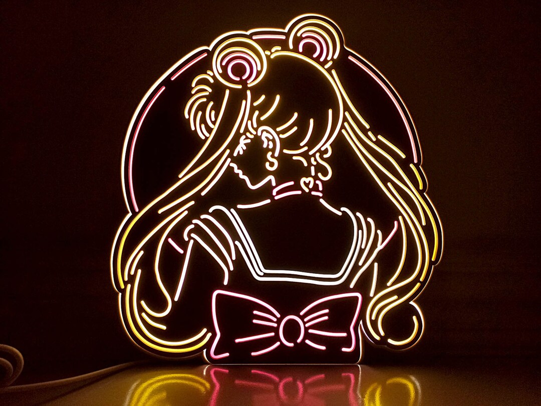 Anime Sailor Moon Led Light, Sailor Moon Led Sign, Anime Led Neon Light ...