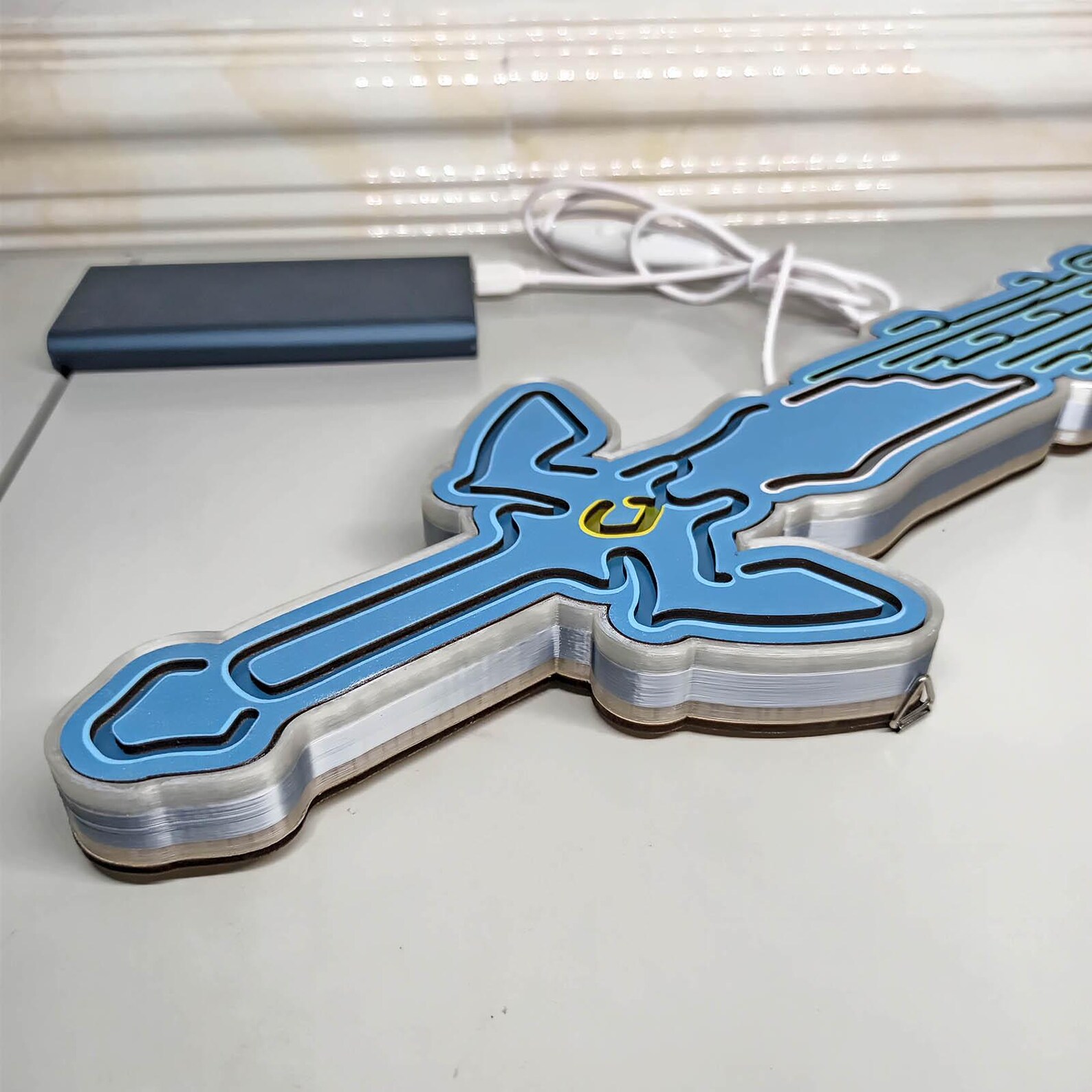 Legend of Zelda Master Sword LED Light, Master Sword Decoration, Master ...