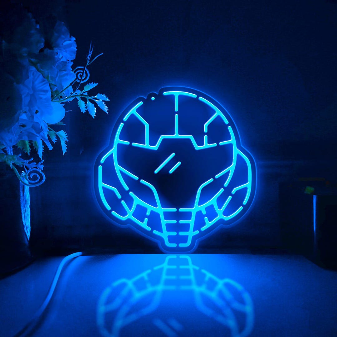 Game Room Led Light Box, Game Wall Art Decor, Personalized Light Sign ...