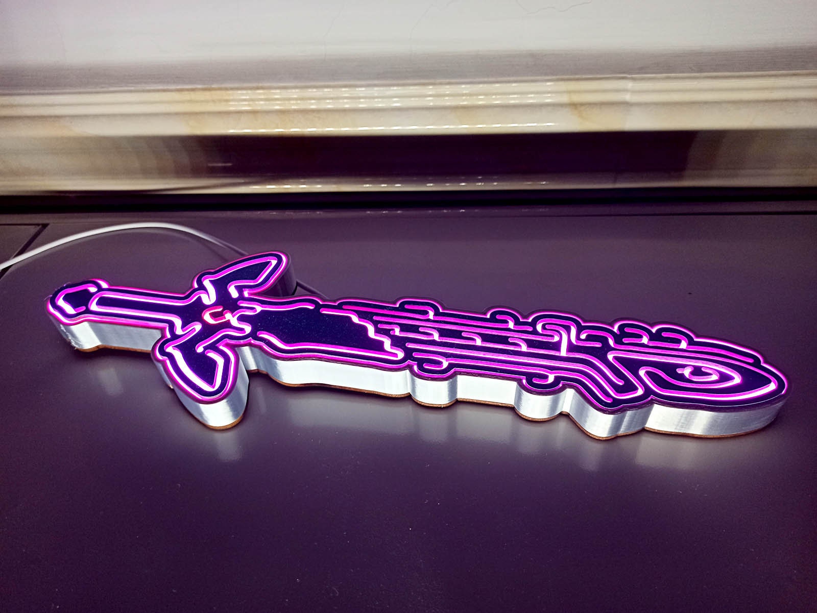 Legend of Zelda Master Sword LED Light, Master Sword Decoration, Master ...