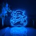 Turtle Led Light Box, Sea Animal Wall Art Decor, Light Sign, Desktop ...