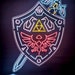Master Sword Hylian Shield Led Light, Master Sword Hylian Shield Decor ...